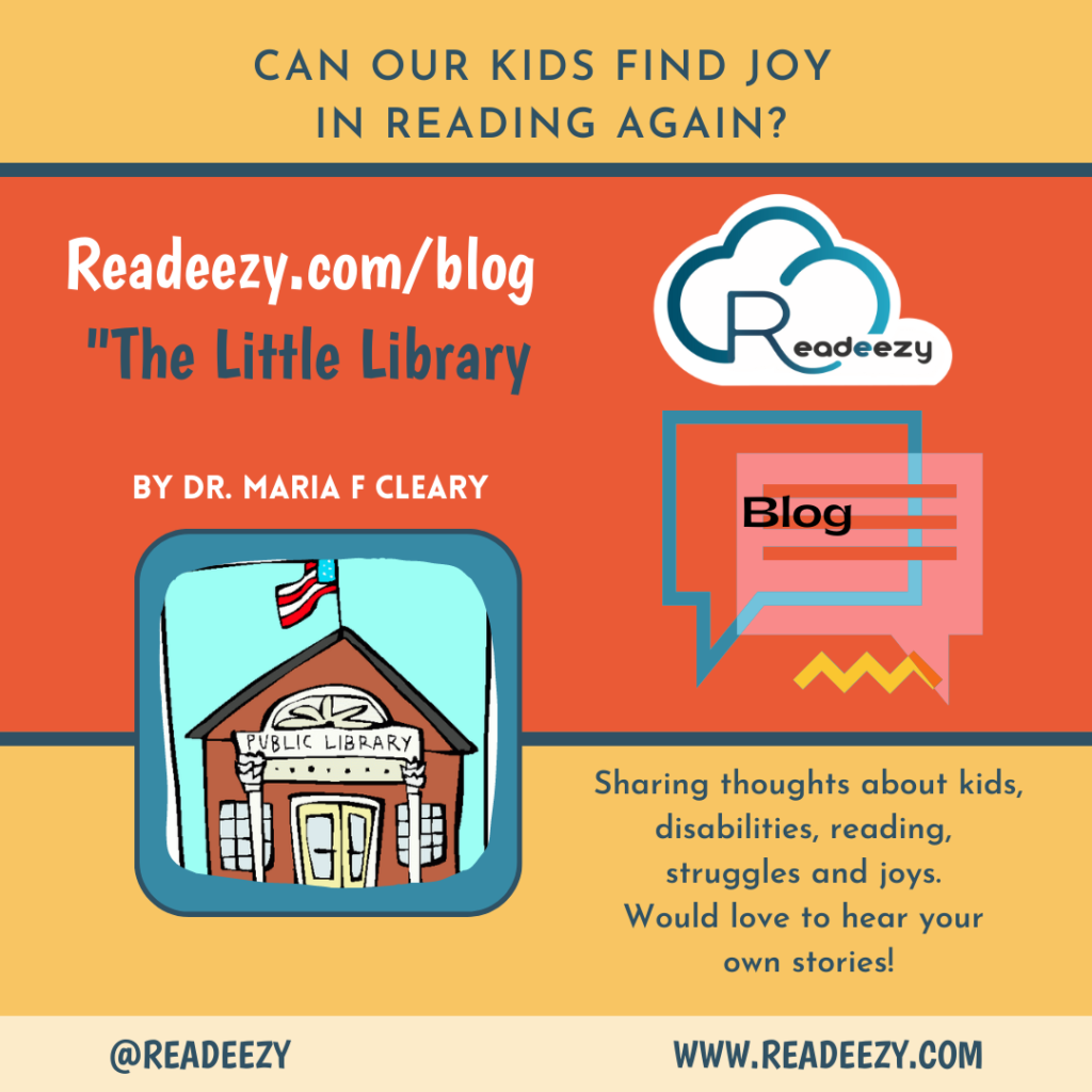 Readeezy Blog - The Little Library - Help Your Kids Find Joy in Reading
